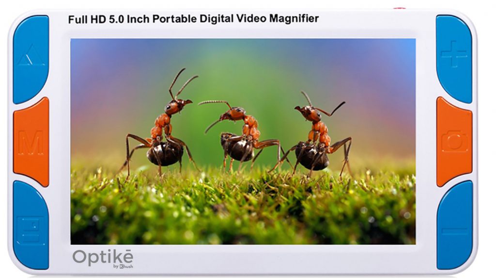 5.0″ Portable Video Magnifier – KLV500SE - Khush Enterprises